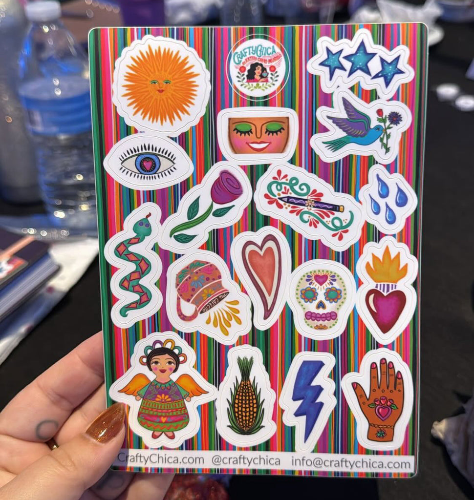 Art Journal Sticker Sheet – CraftyChica