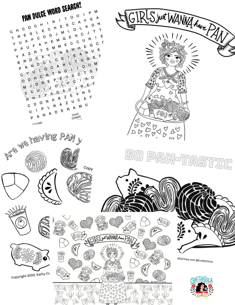 PDF File: Pan Dulce Creativity Packet – CraftyChica