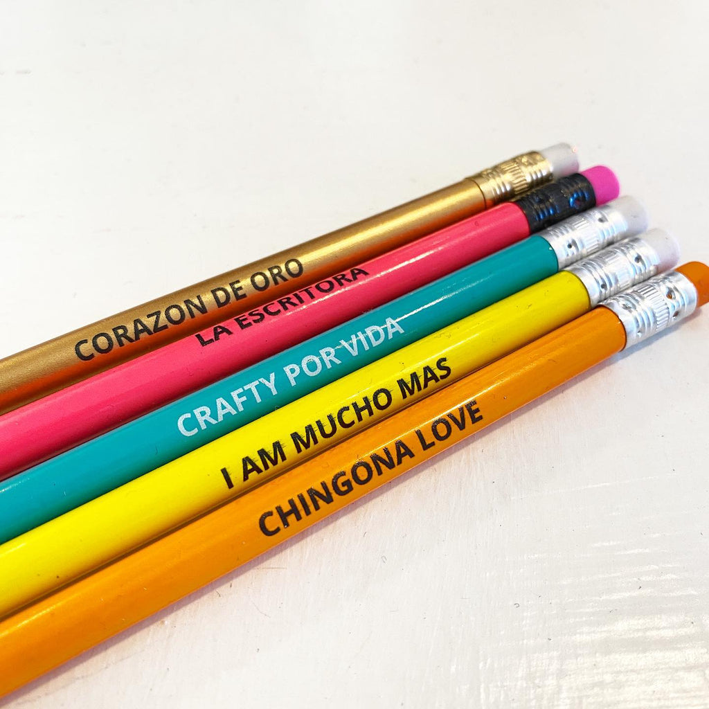 Set of Five Pencils – CraftyChica
