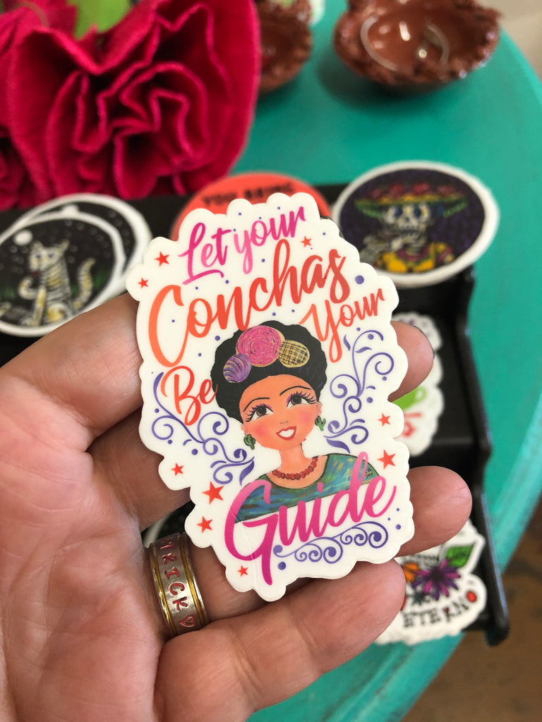 Conchas Vinyl Sticker – CraftyChica