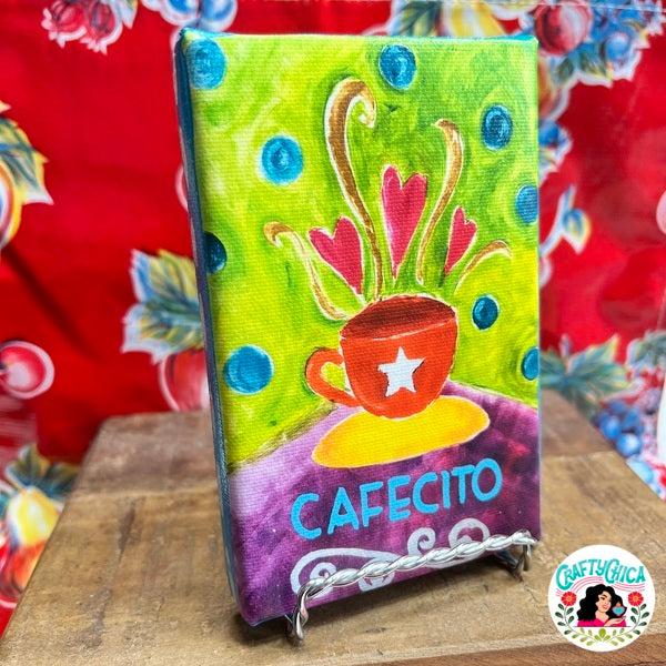 'Cafecito' Chunky Canvas Print – CraftyChica