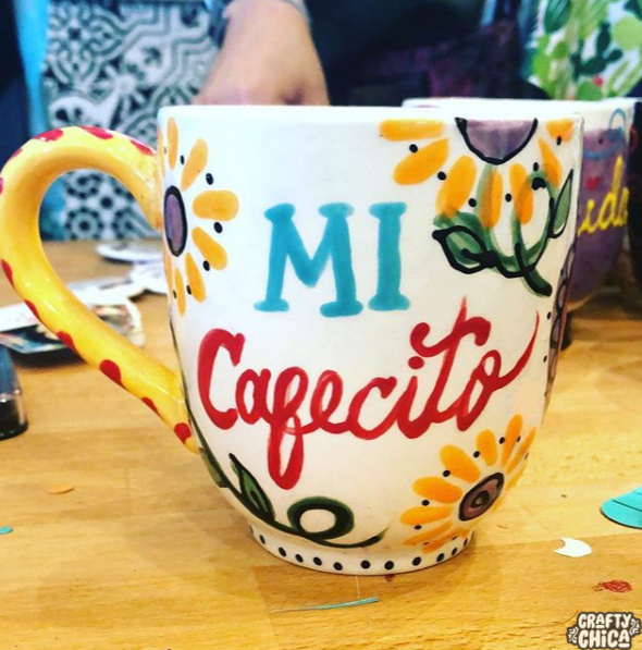 Mi Cafecito Tall Mug – CraftyChica